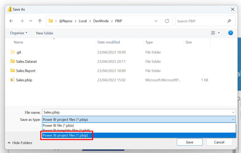 Power BI Developer Mode: Proyectos .PBIP, GitHub and Azure DevOps